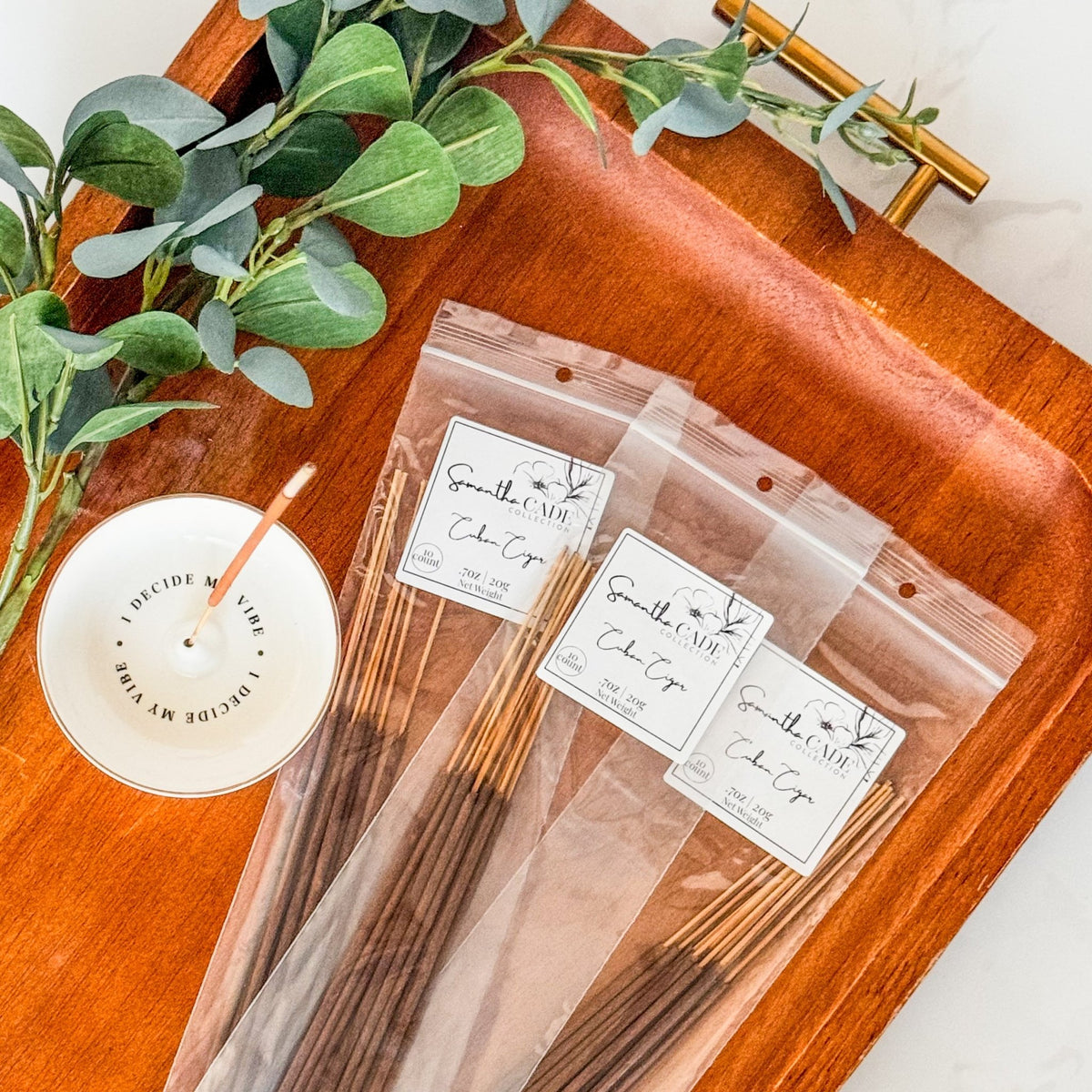 Cuban Cigar Incense (10 Count) – Samantha Cade Collection